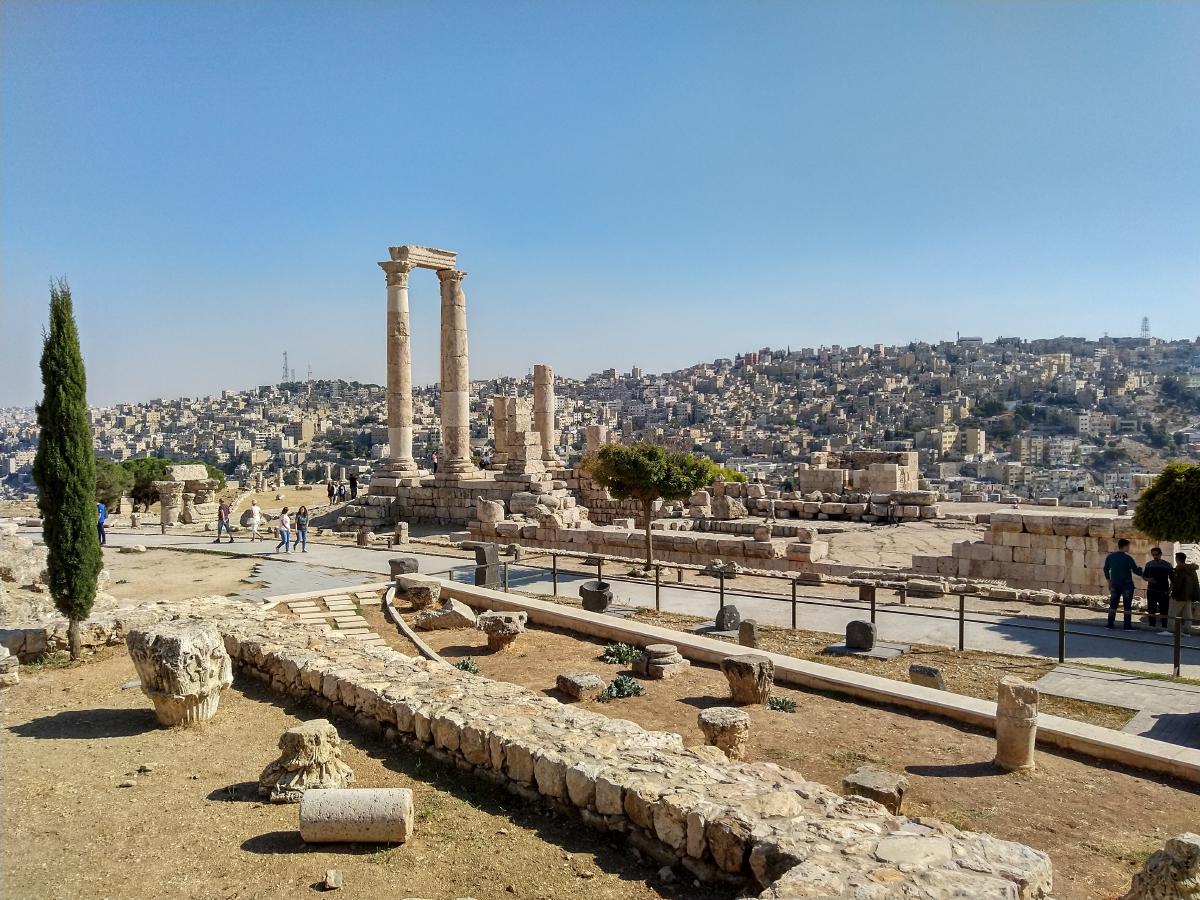 Iconic Roman Ruins in Amman | Picturing Jordan